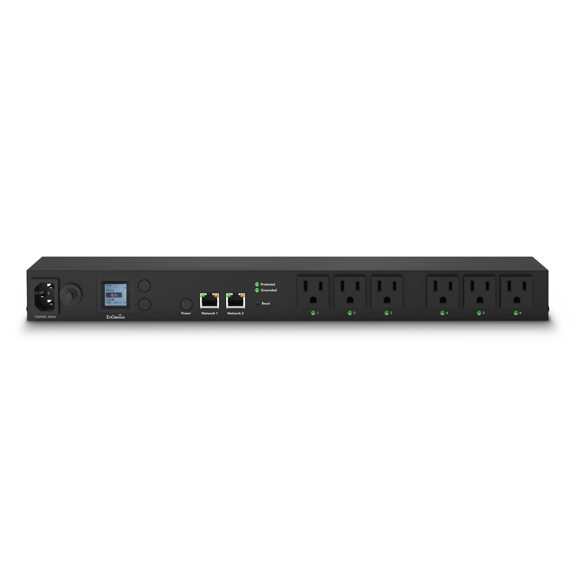 Cloud Managed Switchable Smart PDU – 6 Outlet | EnGenius
