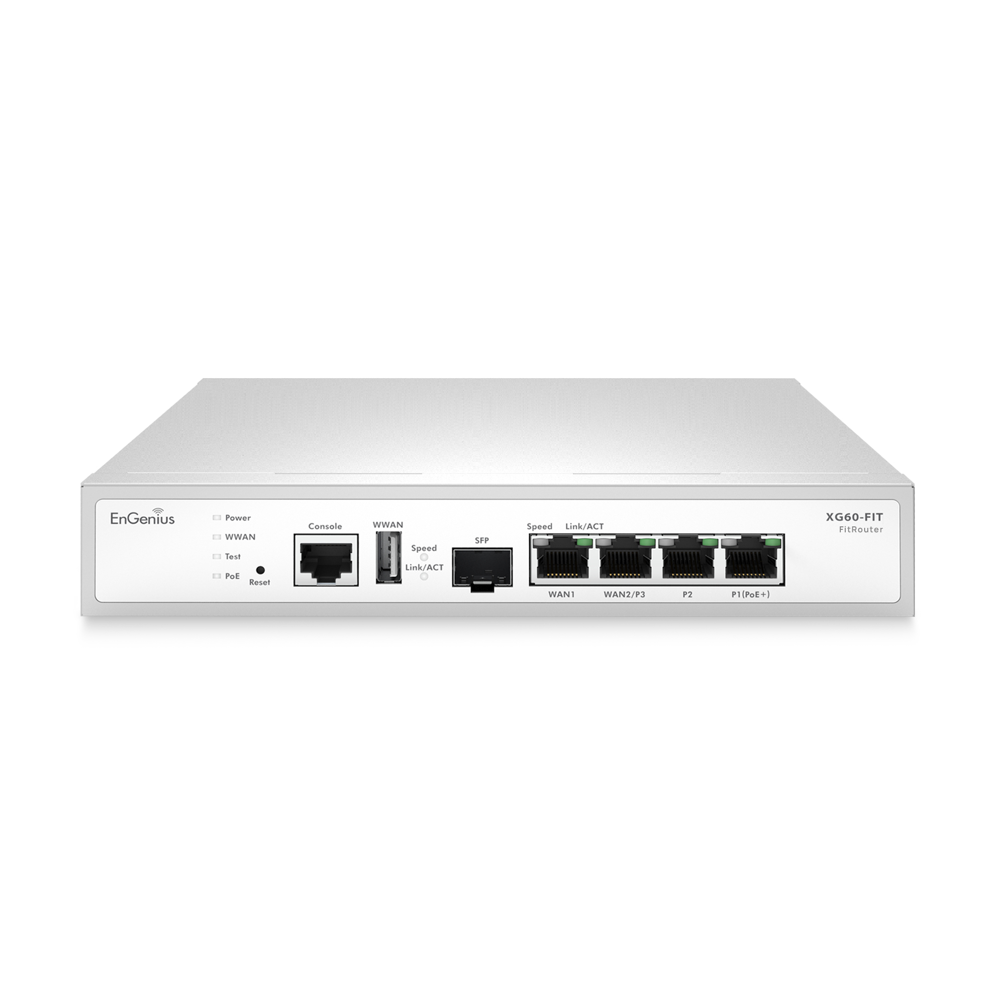 FitXpress 4-Port Gig PoE+ 2.1GHz VPN Router | EnGenius